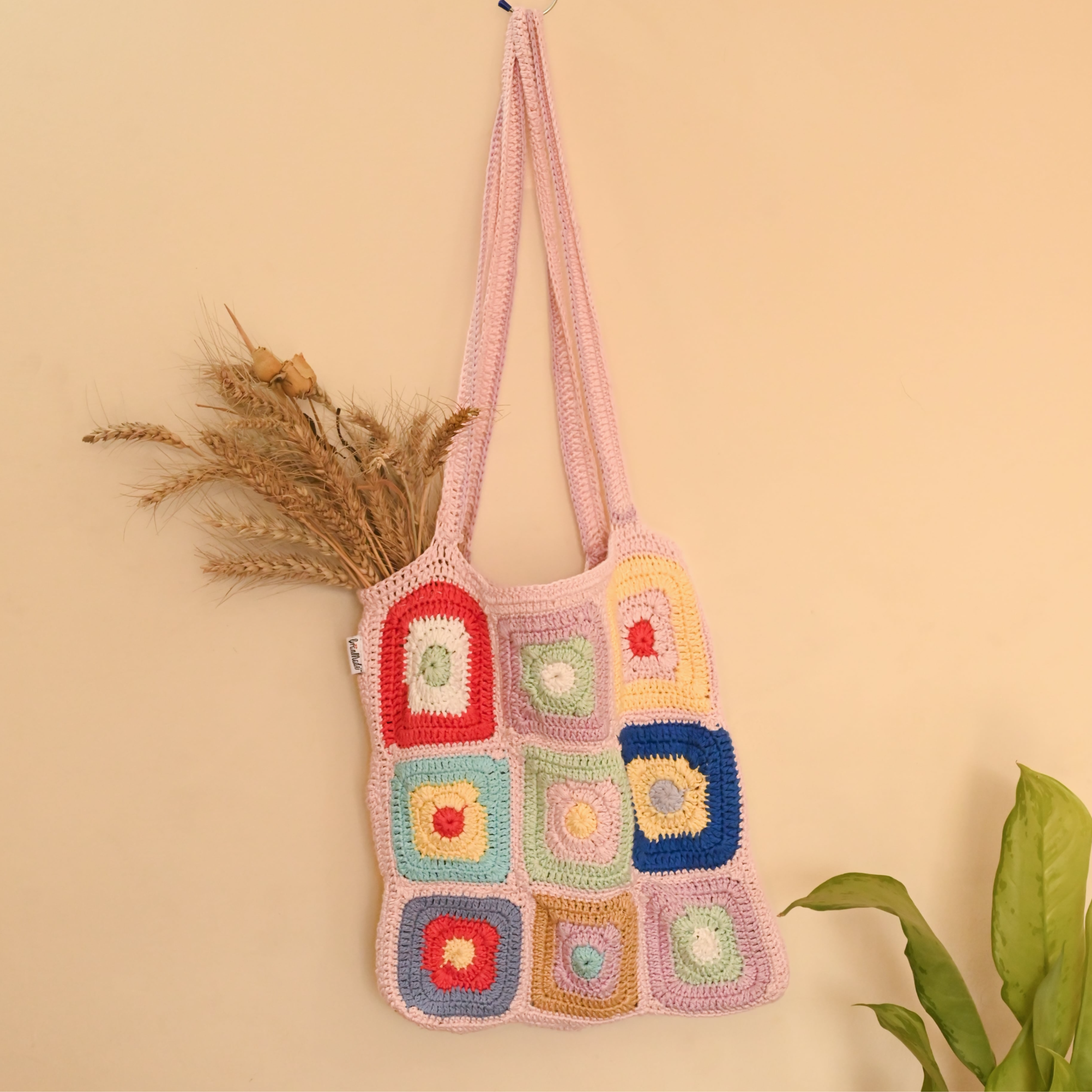 Buy Candyland Crochet Tote Bag | GranMade – Granmade